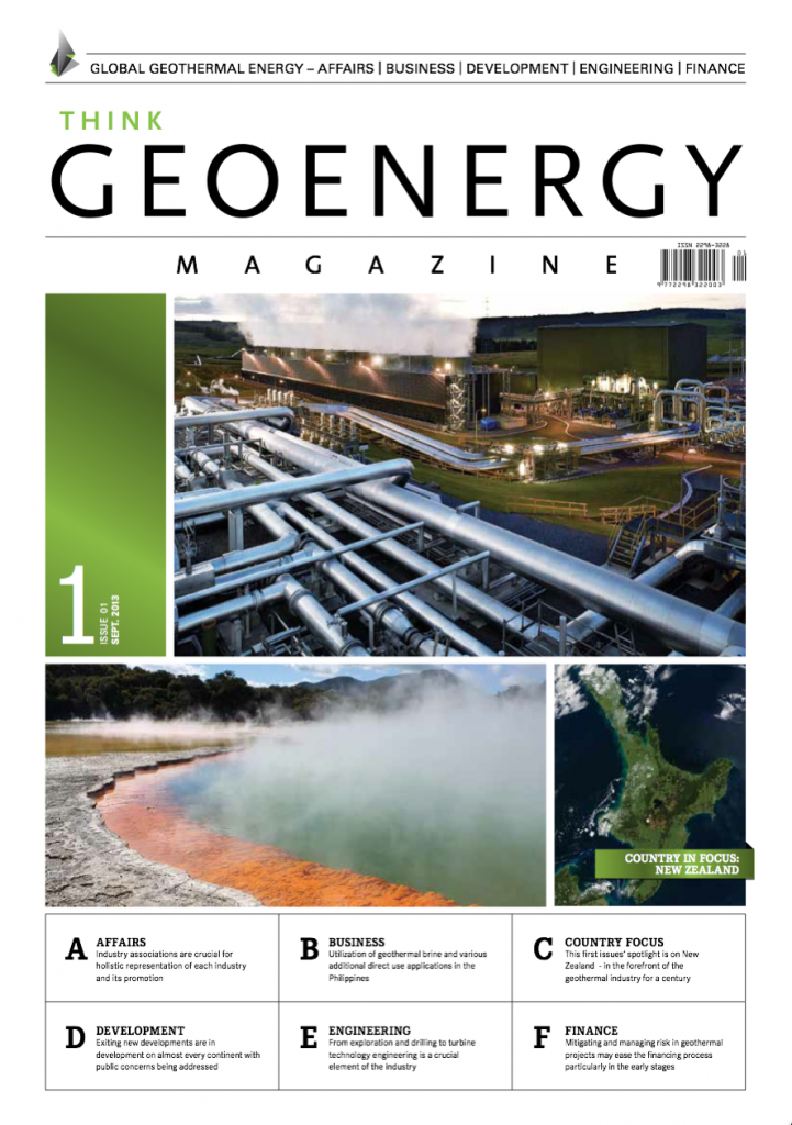 ThinkGEOENERGY - the Magazine | ThinkGeoEnergy - Geothermal News & Insights