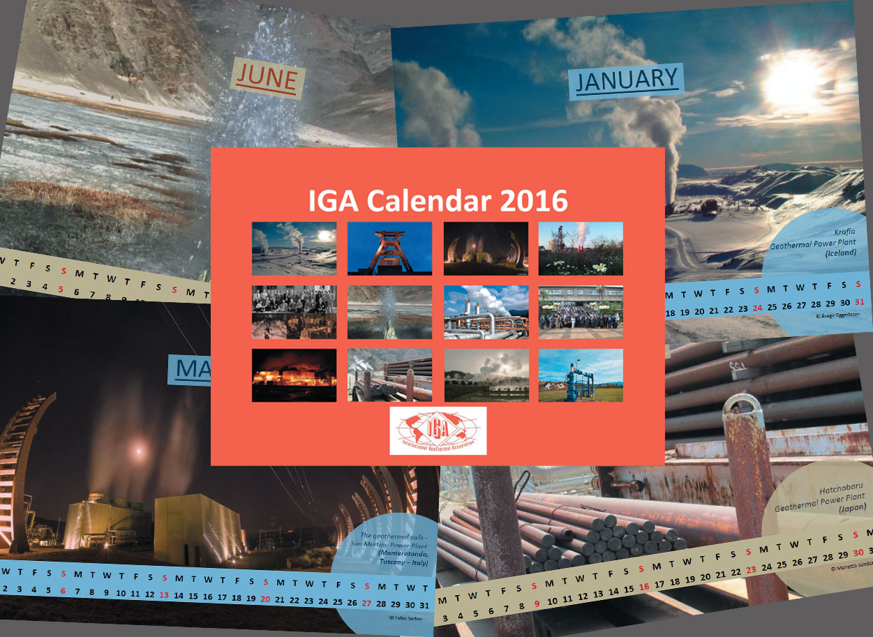 Seeking your favourite geothermal photo for the IGA Calendar 2017 ...