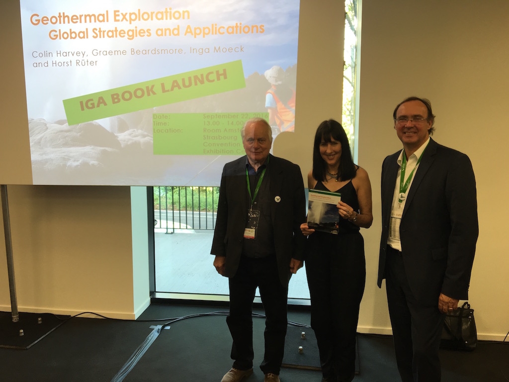 Launch of IGA Book on Geothermal Exploration - Strategies ...