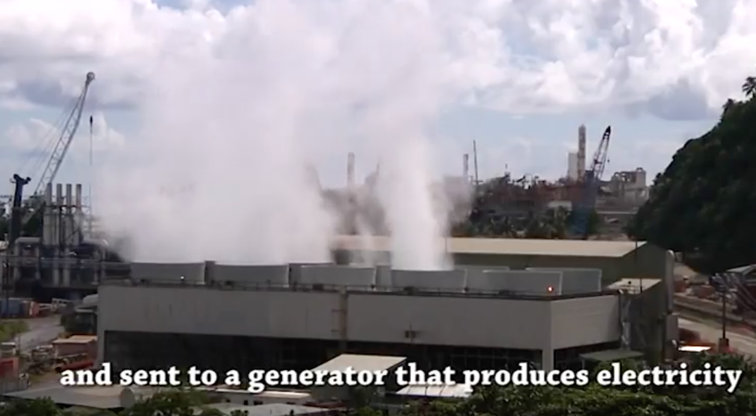 Video: geothermal energy production on Lihir Island, Papua New Guinea ...