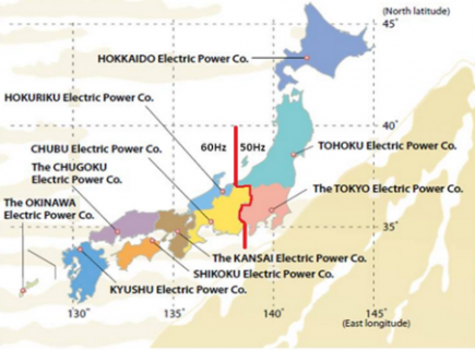 For the first time, Japan transfers renewable power between regions ...