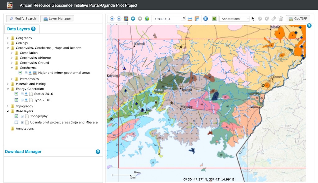 New Uganda Geoscience Data Portal to support mineral, land use, water ...