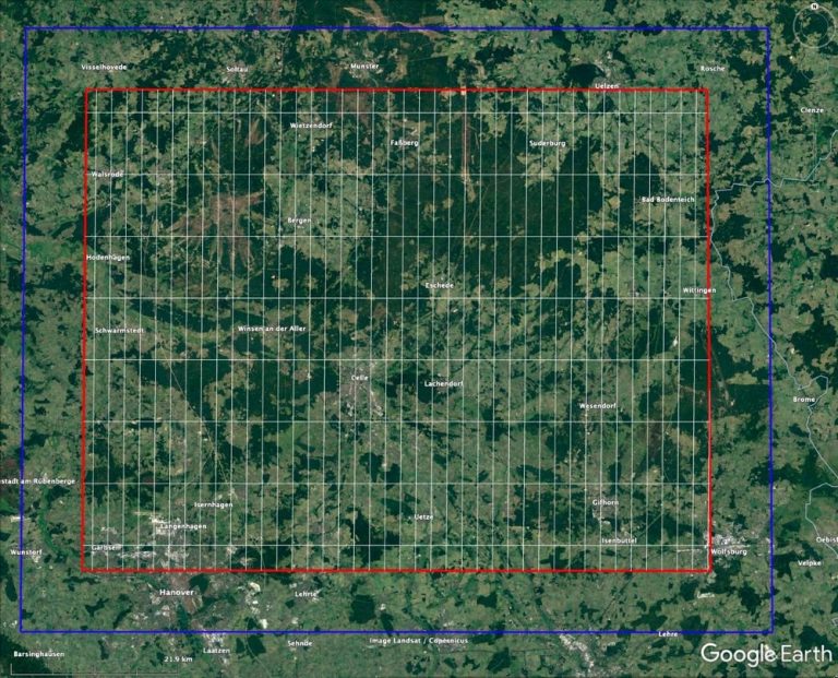 Aerial survey to explore the geothermal potential of Lower Saxony, Germany