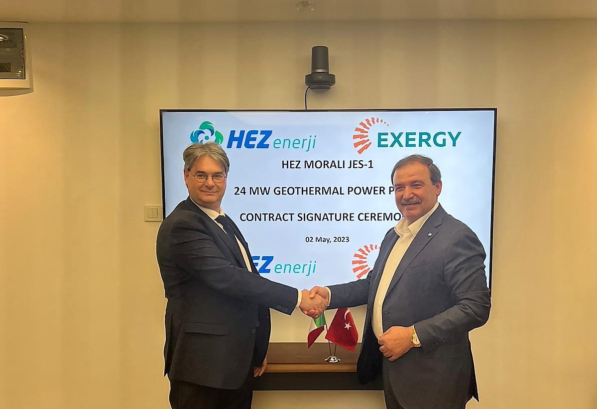 Exergy to supply turbine for HEZ Enerji geothermal power plant in Aydin, Türkiye.