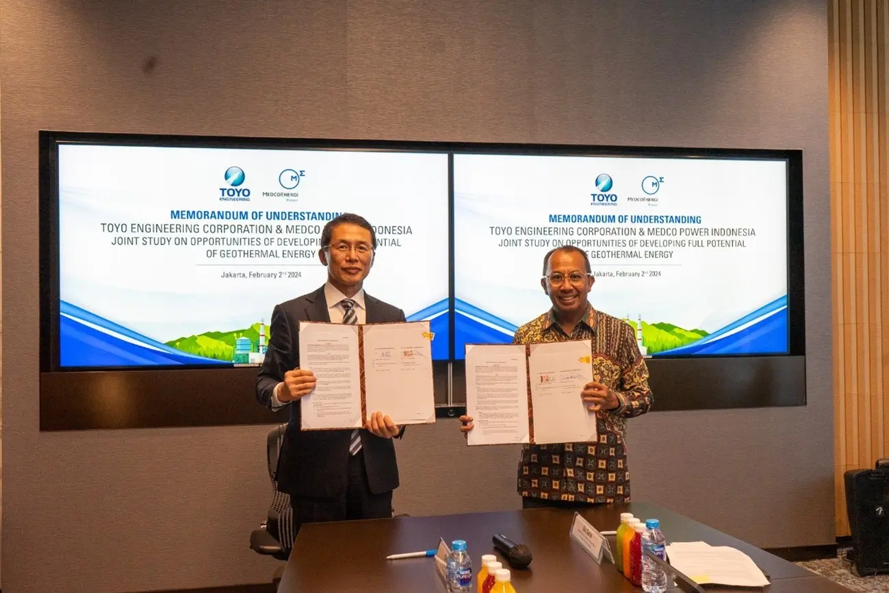 PT Medco and TOYO sign partnership for joint geothermal studies in ...