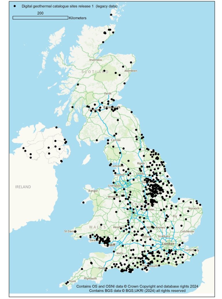 BGS launches digital version of UK legacy geothermal catalogue