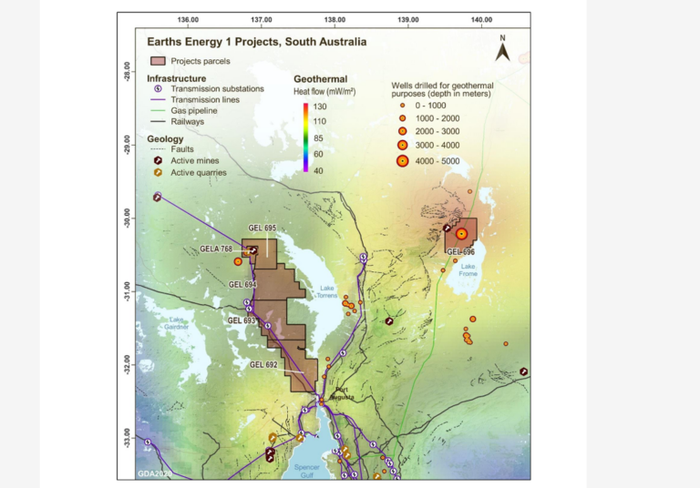 Earths Energy provides updates on Australian geothermal projects