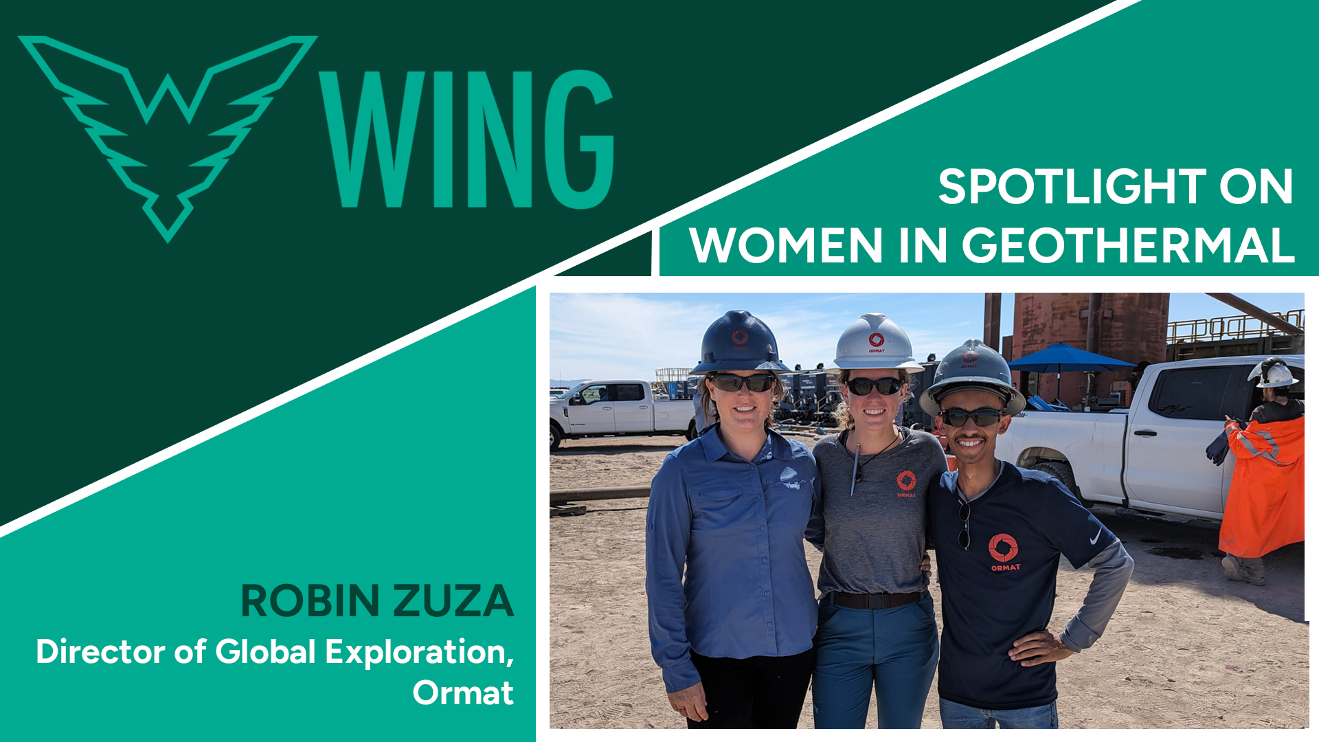 Spotlight on Women in Geothermal – Robin Zuza, Ormat Technologies