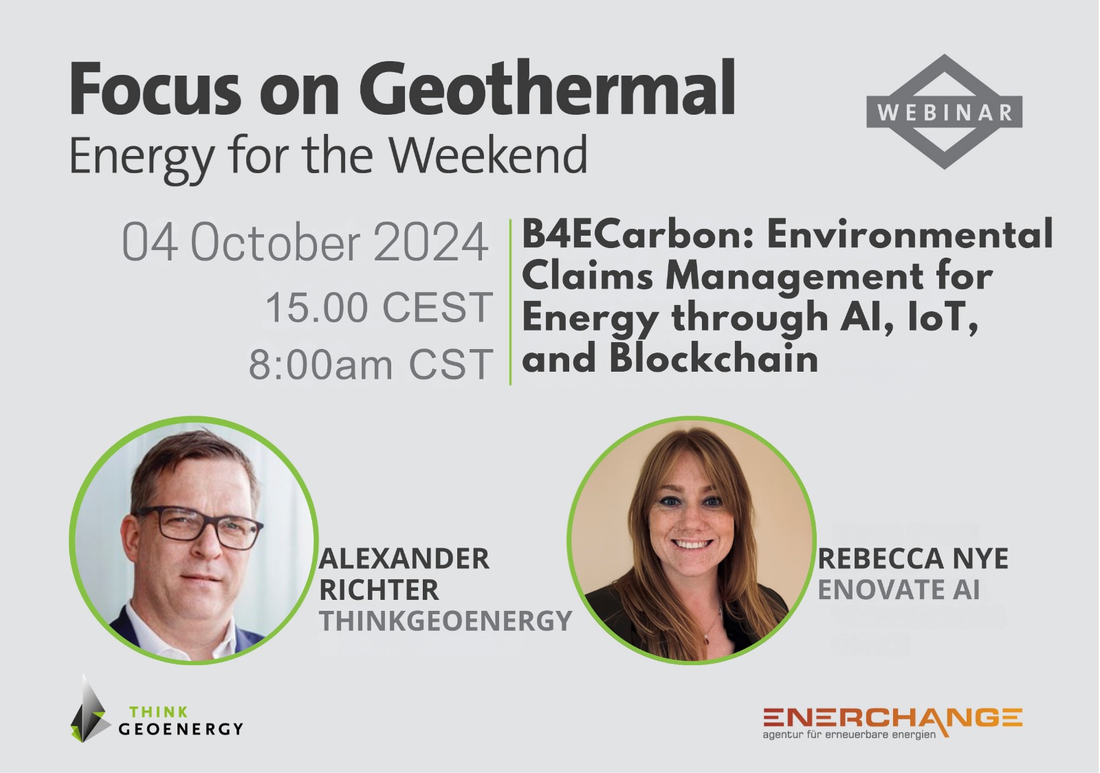 Webinar | ThinkGeoEnergy - Geothermal News & Insights