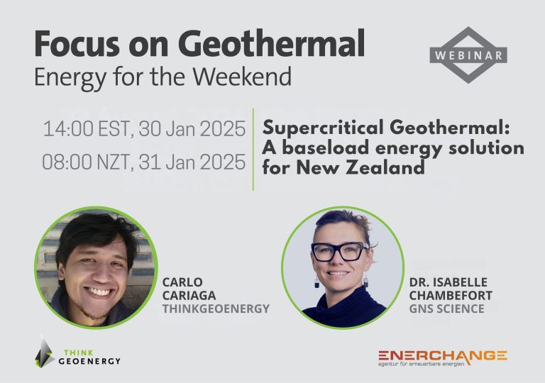 Webinar | ThinkGeoEnergy - Geothermal News & Insights