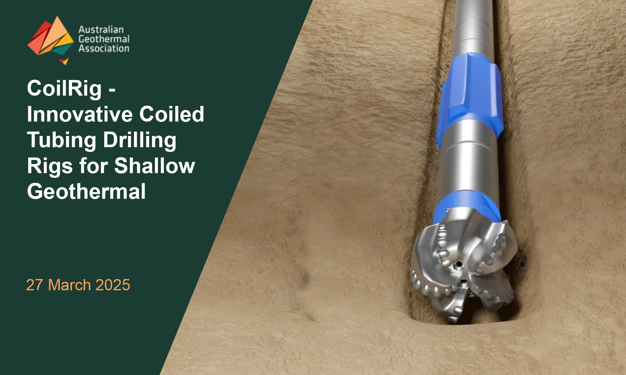Webinar – Innovative coiled tubing drilling for shallow geothermal, 27 ...
