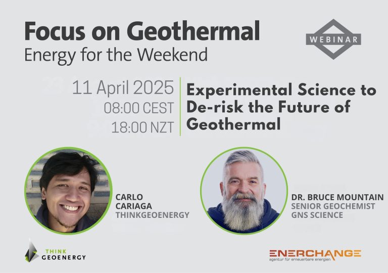 Webinar | ThinkGeoEnergy - Geothermal News & Insights