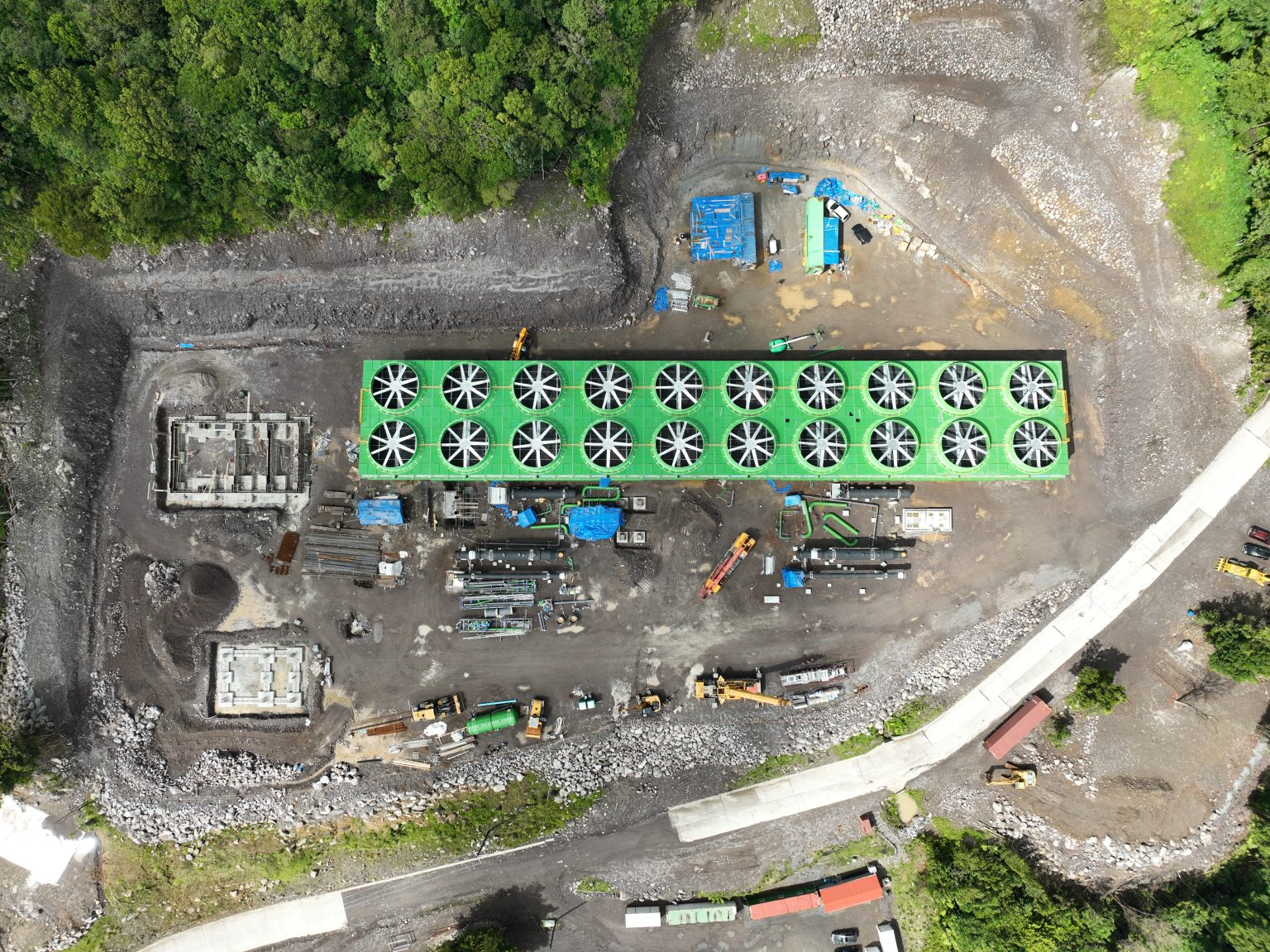 Dominica reports progress on construction of 10-MW geothermal power plant