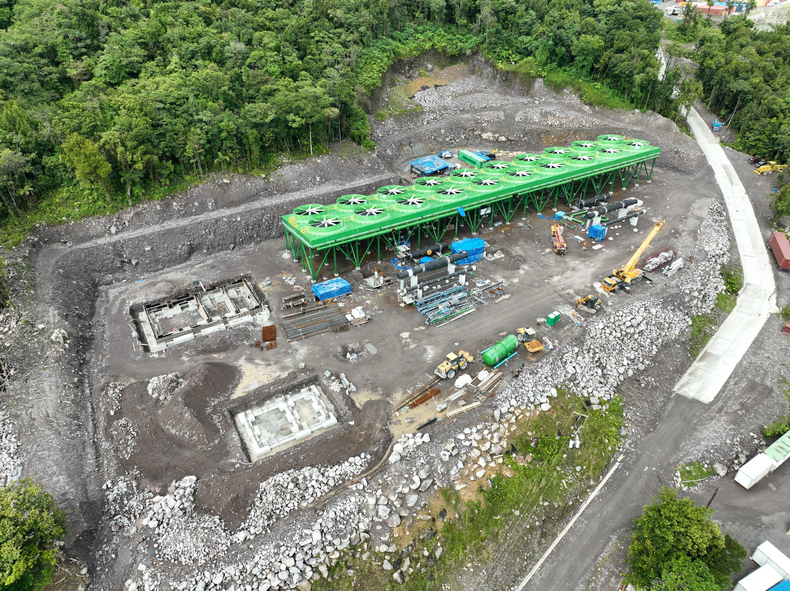 Dominica reports progress on construction of 10-MW geothermal power plant
