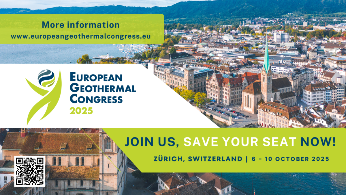 Registration now open for the 2025 European Geothermal Congress