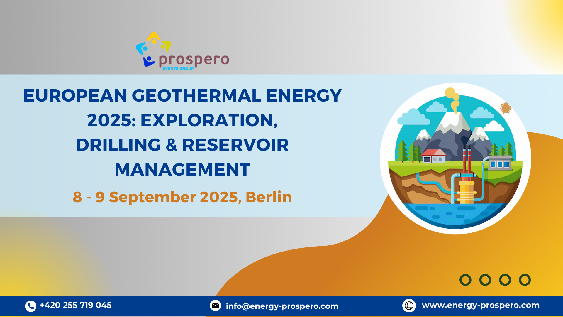 Registration open – European Geothermal Energy 2025; Berlin, Germany; 8-9 September