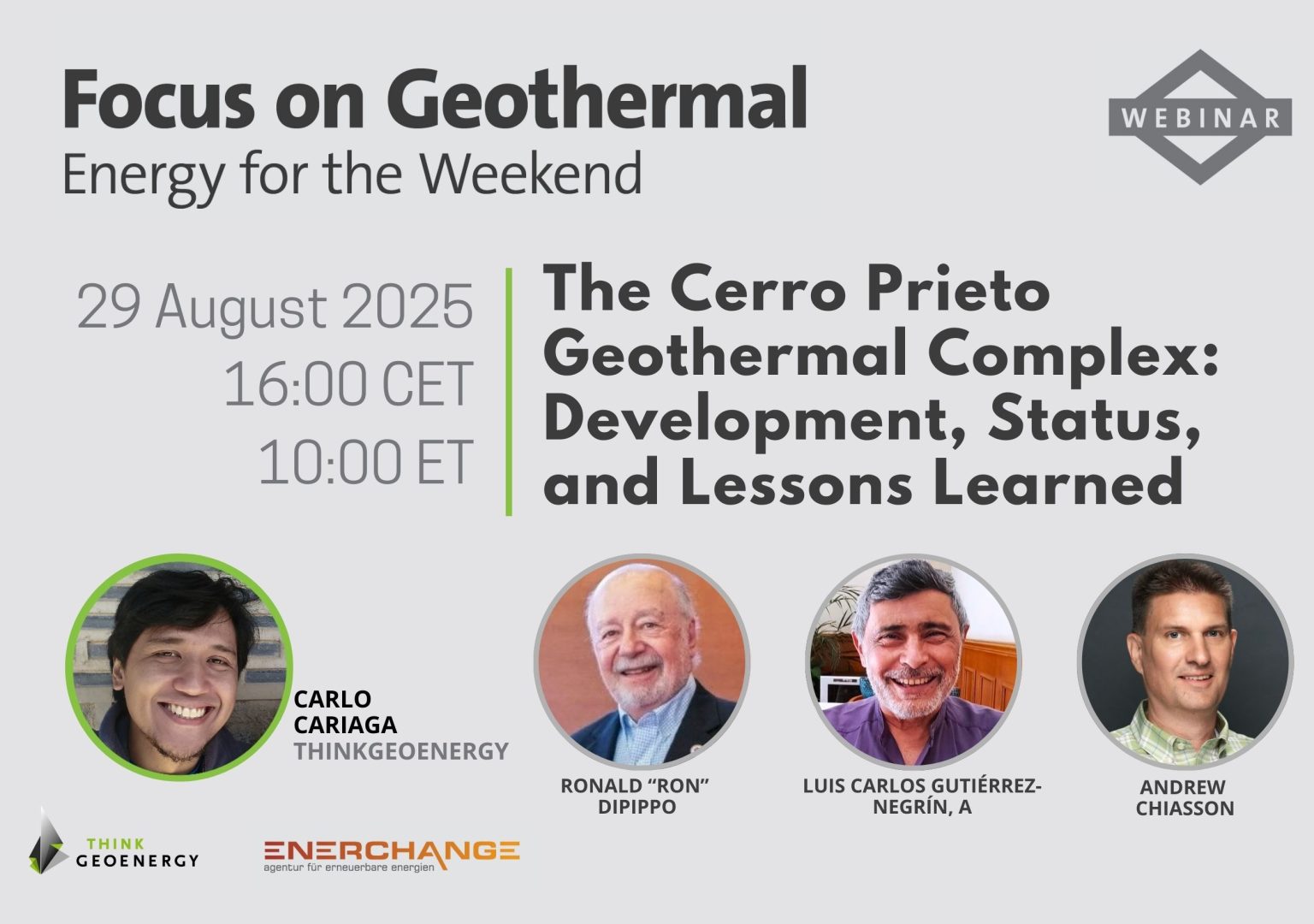Webinar | ThinkGeoEnergy - Geothermal News & Insights