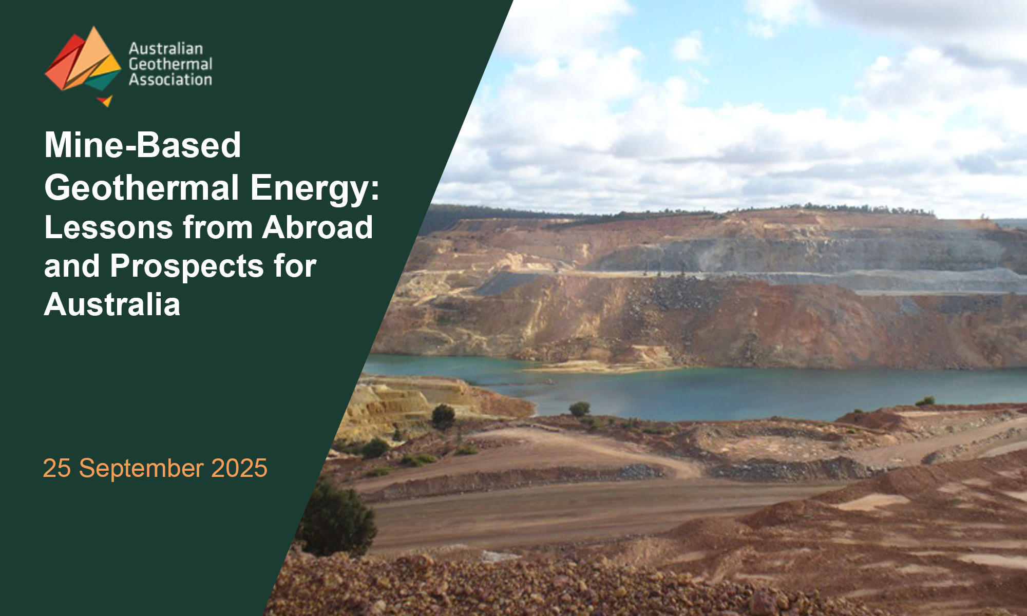 Webinar – Prospects for mine-based geothermal energy in Australia, 25 ...
