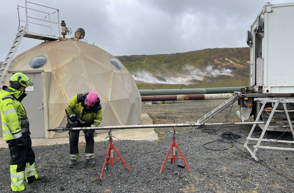 ISOR deploys high-temperature downhole sampler at Theistareykir ...