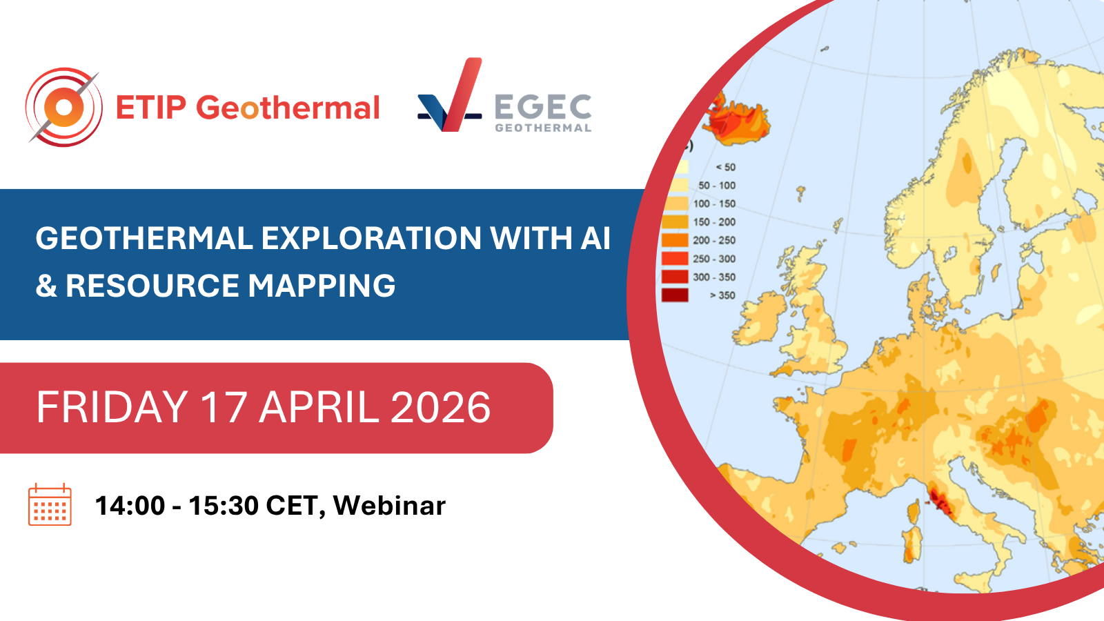 Webinar – Geothermal exploration and resource mapping with AI, 17 April ...